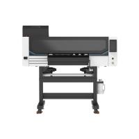 China 24 Inch DTF Printer 4 I3200 Printheads Roll to Roll PET Film with 60cm Powder Shaker for sale