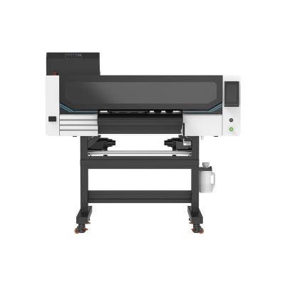 China 24 Inch DTF Printer 4 I3200 Printheads Roll to Roll PET Film with 60cm Powder Shaker for sale