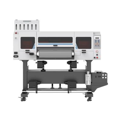 China 60cm UV DTF Printer with 600mm Print Width and 1400W LED Chiller for Multi-Material Sticker Production for sale