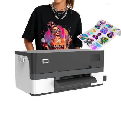 China Desktop A3 DTF Printer 3200 DPI Direct to Film Printer for T Shirt Custom Heat Transfer for sale