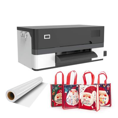 China 13 Inch Desktop DTF A3 Double Head Printer for Small Business Textile Prints for sale