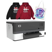 China Desktop A3 DTF Printer 30cm XP600 Printhead for PET Film T-Shirt Printing 3200DPI for sale
