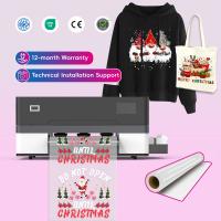 China 13 Inch Desktop DTF A3 Double Head Printer for Small Business Textile Prints for sale