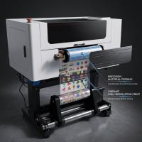 China CMYK White Varnish UV DTF Printer A3 Logo Printing Machine For Label Decoration for sale