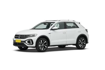China 2026 VW T-ROC Two-wheel Drive Gas Petrol Automatic SUV New Car Leather Electric Features Starlight Version Black Light Pack for sale
