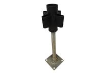 China Customizable Furniture Fittings Steel Support Leg for sale
