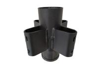 China Customizable Furniture Fittings Steel Support Leg for sale