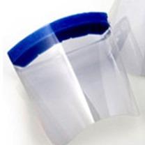 China Microfiber Cleaning Disposable Face Shield Impact Resistant Safety Care for sale