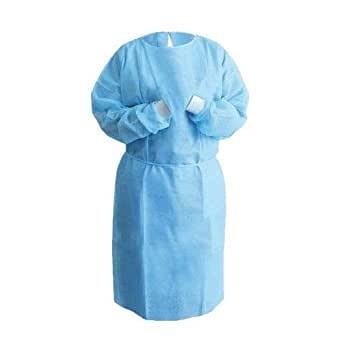 China Luxury Hospital Disposable Isolation Gown Water Resistant Medical Fluid Resistant for sale