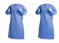 China Fluid Resistant Disposable Non Woven Gown Comfortable Superior Breathability for sale