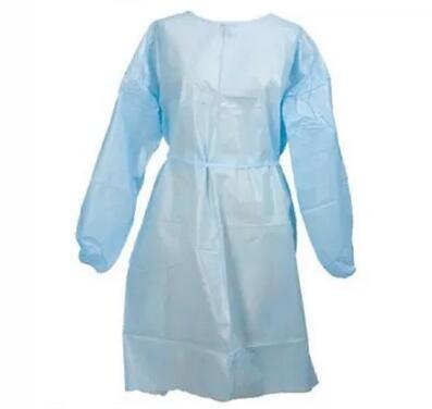 China Multipurpose Disposable Non Woven Gown , Soft Disposable Medical Gown for sale