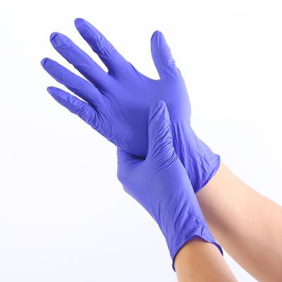 China Anti Static Nitrile Powder Free Examination Gloves For Personal Protection for sale