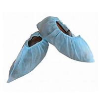 China Hygienic Non Woven Shoe Cover , Clean Room Shoe Cover No Off Smell for sale