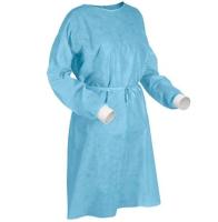 China Anti Leakage Disposable Surgical Gown Soft Feeling Strong Adsorption Ability for sale