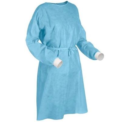 China Anti Leakage Disposable Surgical Gown Soft Feeling Strong Adsorption Ability for sale
