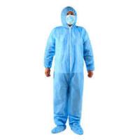 China Blue Disposable Isolation Gown , Non Woven Disposable Medical Gown for sale
