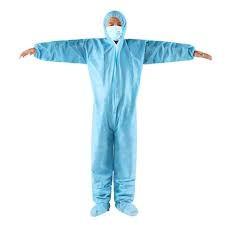 China Elastic Cuff Disposable Non Woven Gown , Disposable Isolation Clothing for sale