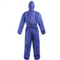 China Non Woven Breathable Disposable Coveralls Fluid Resistant Eco Friendly for sale