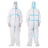 China Anti Dust Hooded Disposable Coveralls Comfortable Wearing OEM ODM Available for sale