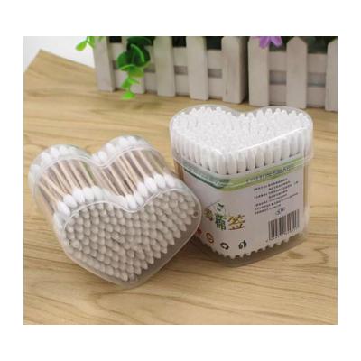 China Wooden Handle Cotton Swab Medical Use Treated With High Temperature for sale