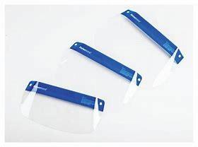China Impact Resistant Safety Care Disposable Face Shield Transparent Microfiber Cleaning for sale