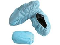 China Flexible Non Woven Shoe Cover Lightweight Comfort Fit With Elastic Top for sale