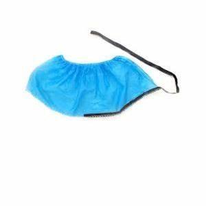 China Blue Color Non Woven Shoe Cover , Footwear Covers Disposable 15x40cm for sale