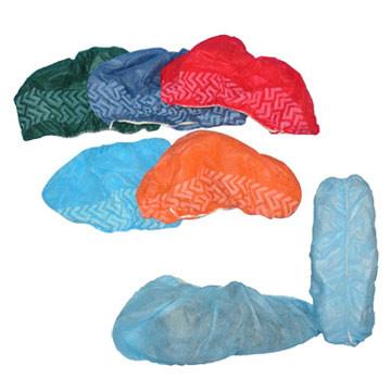 China Colorful Medical Shoe Covers Non Woven Excellent Protection From Dirt for sale