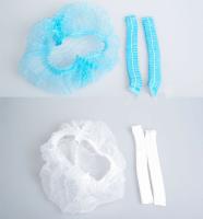China Good Fit Disposable Non Woven Cap , Disposable Head Covers Convenient for sale