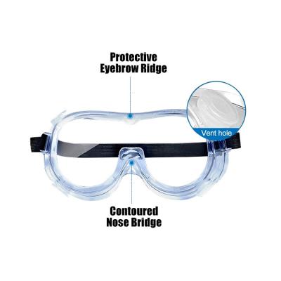 China Fully Enclosed 5.9 L X 2.95 W Disposable Protective Eyewear for sale