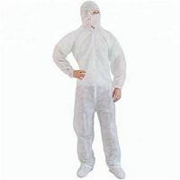 China Anti Virus Acid Proof XXXL Lightweight Disposable Coveralls for sale