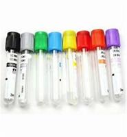 China Light Blue Top Blood Edta Sample Tube Vial For Blood Collection for sale
