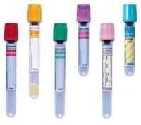China Light Blue Top Blood Edta Sample Tube Vial For Blood Collection for sale