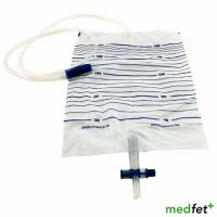 China Nephrostomy Tube Foley Urine Collection Gravity Drainage Bag for sale