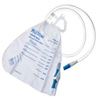 China Overnight Ostomy Foley Catheter Urine Simpla Night Drainage Bag With Anti Reflux Valve for sale