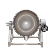 China Stainless Steel Electric Steam Jacketed Kettle 100L Cooking Kettle with Agitator Mixer for sale