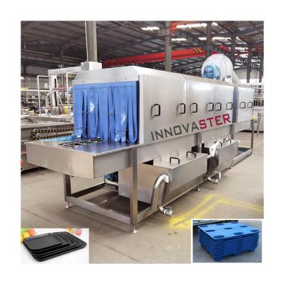 China Industrial Trays Crates Containers High Pressure Cleaning Machine CW-03 380V 50Hz for sale