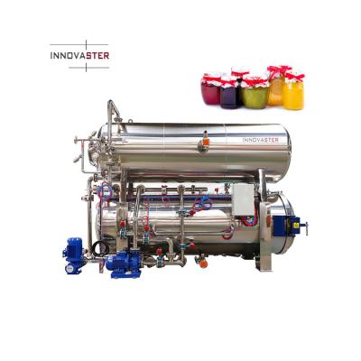 China 3P Full Automatic Steam Water Bath Autoclave Sterilization Retort 121°C SUS304 for sale