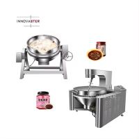 China Boiling and Mixing Function Electric Heating Caramel Cooking Machine with Mixer 200L for sale