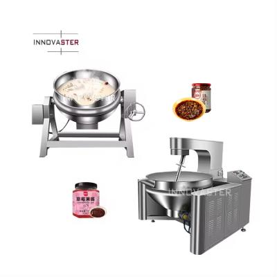 China Boiling and Mixing Function Electric Heating Caramel Cooking Machine with Mixer 200L for sale