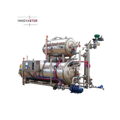 China SUS304 Automatic Food Retort Machine 121°C for Pouch Canned Bottle Sterilization for sale