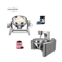 China Customizable Capacity Jacketed Kettle Pressure Cooker Stew Pot 100L Oil or Steam Heating for sale