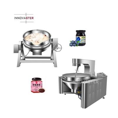 China Customizable Capacity Jacketed Kettle Pressure Cooker Stew Pot 100L Oil or Steam Heating for sale