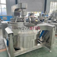 China Industrial Steam Electric Gas Planetary Mixing Jacketed Kettle 200L for Cooking Meat Candy for sale
