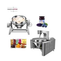 China 500L Electric Steam Heating Jacketed Cooking Kettle with Mixer for Food Beverage for sale