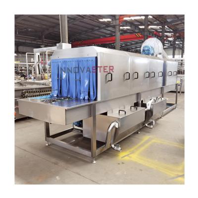 China Customized Crate Washing Machine with 6100*1700*1700mm Size and Compact Construction for sale