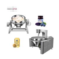 China 200 Liter Industrial Electric Steam Jacketed Cooking Kettle with Heating System for sale