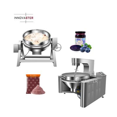 China Speed Industrial Vertical Candy Tofu Jacketed Kettle for Big Production for sale