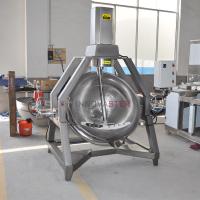 China Speed Industrial Vertical Candy Tofu Jacketed Kettle for Big Production for sale
