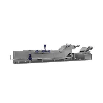 China SUS304 Stainless Steel Fruit Vegetable Washing Machine 2mm Thickness Bubble Cleaning for sale